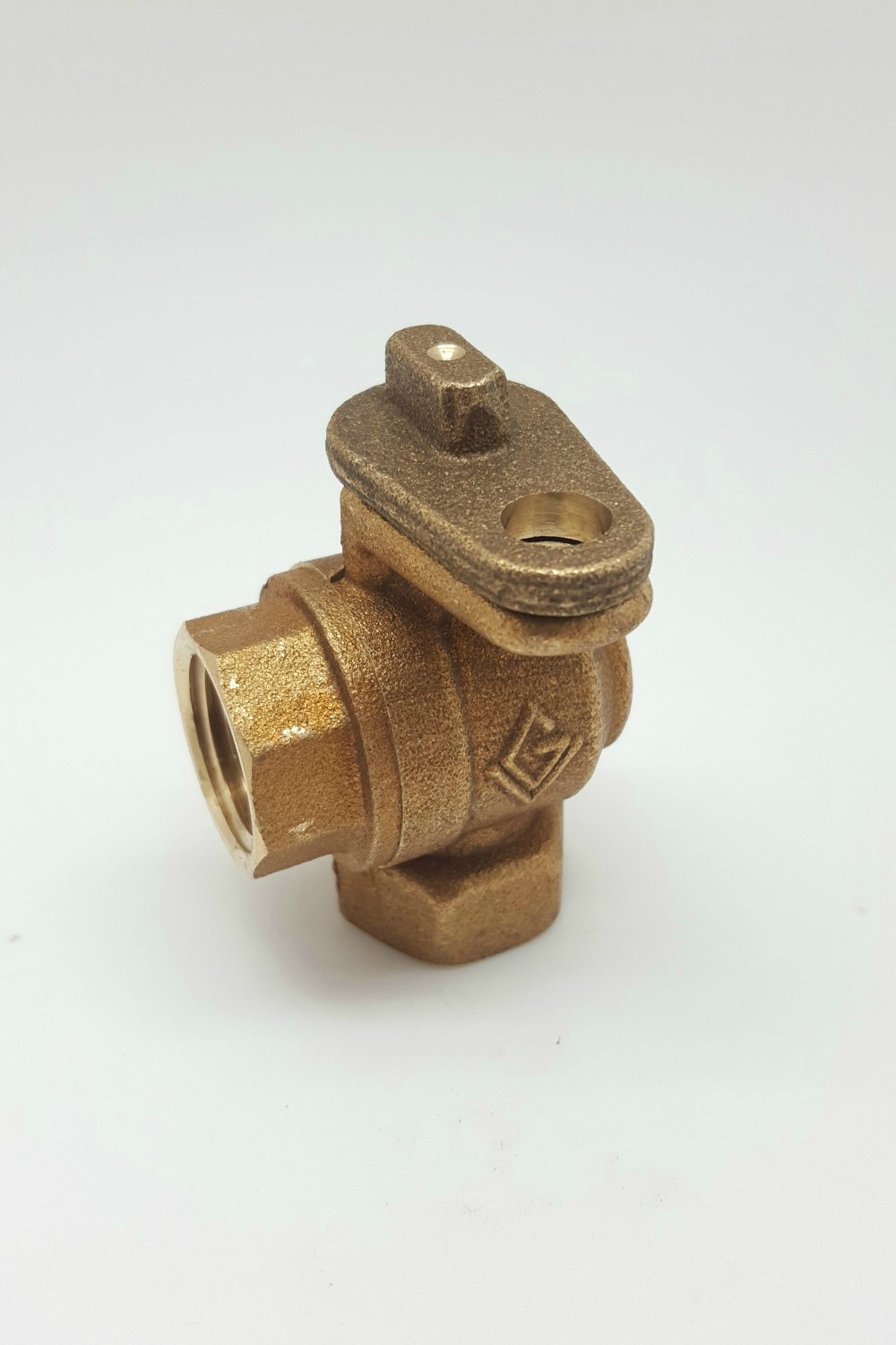 BRASS ANGLE METER VALVE 1/2"X1/2" FIXED TYPE | Luzon Foundry Inc.