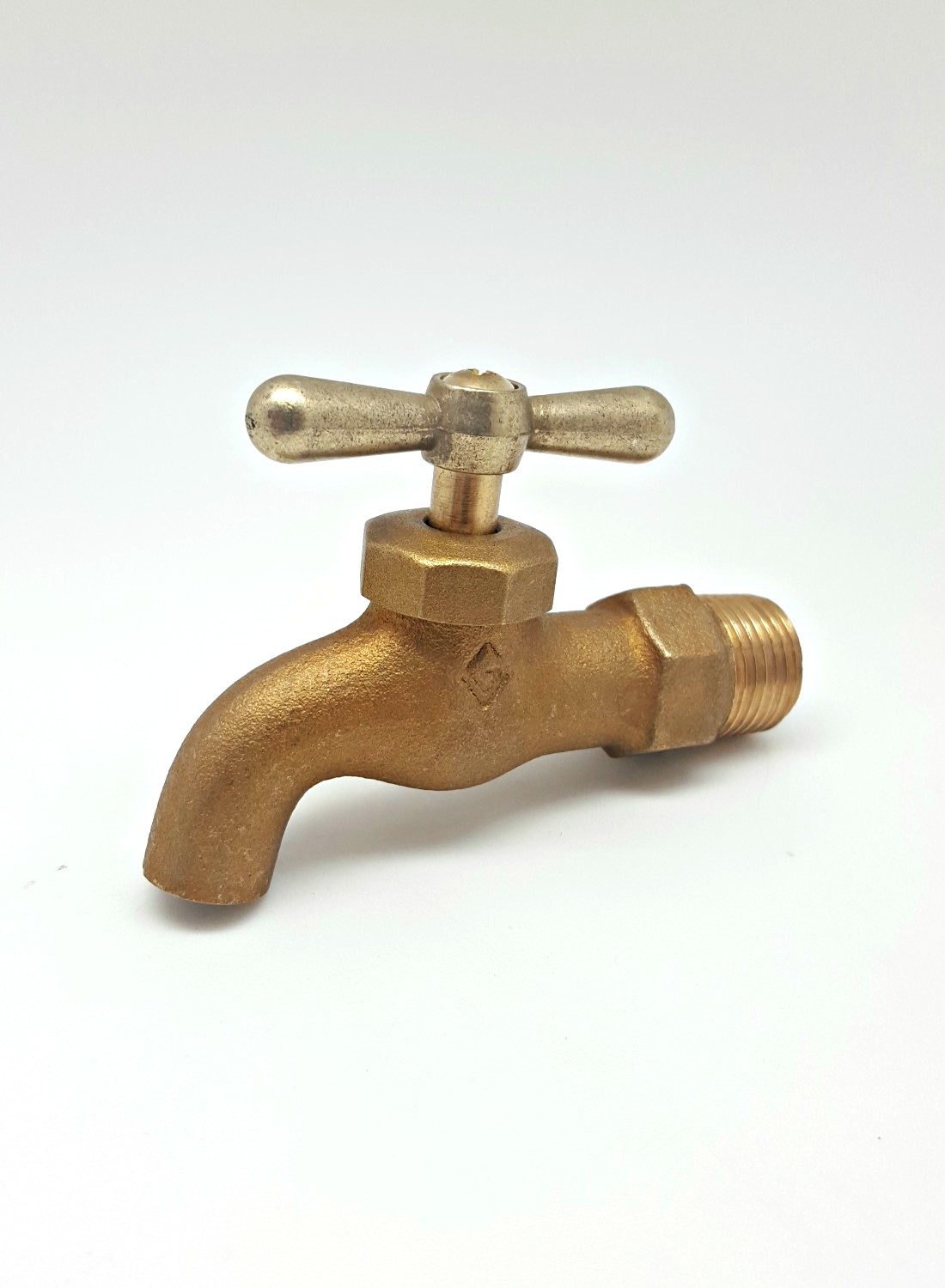 BRASS PLAIN BIBB MEDIUM 1/2 | Luzon Foundry Inc.